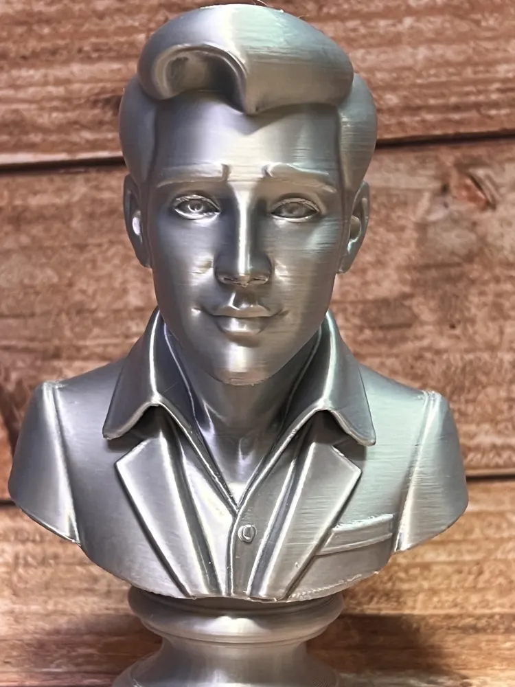 Elvis Presley Bust - Free 3D Print Model - MakerWorld