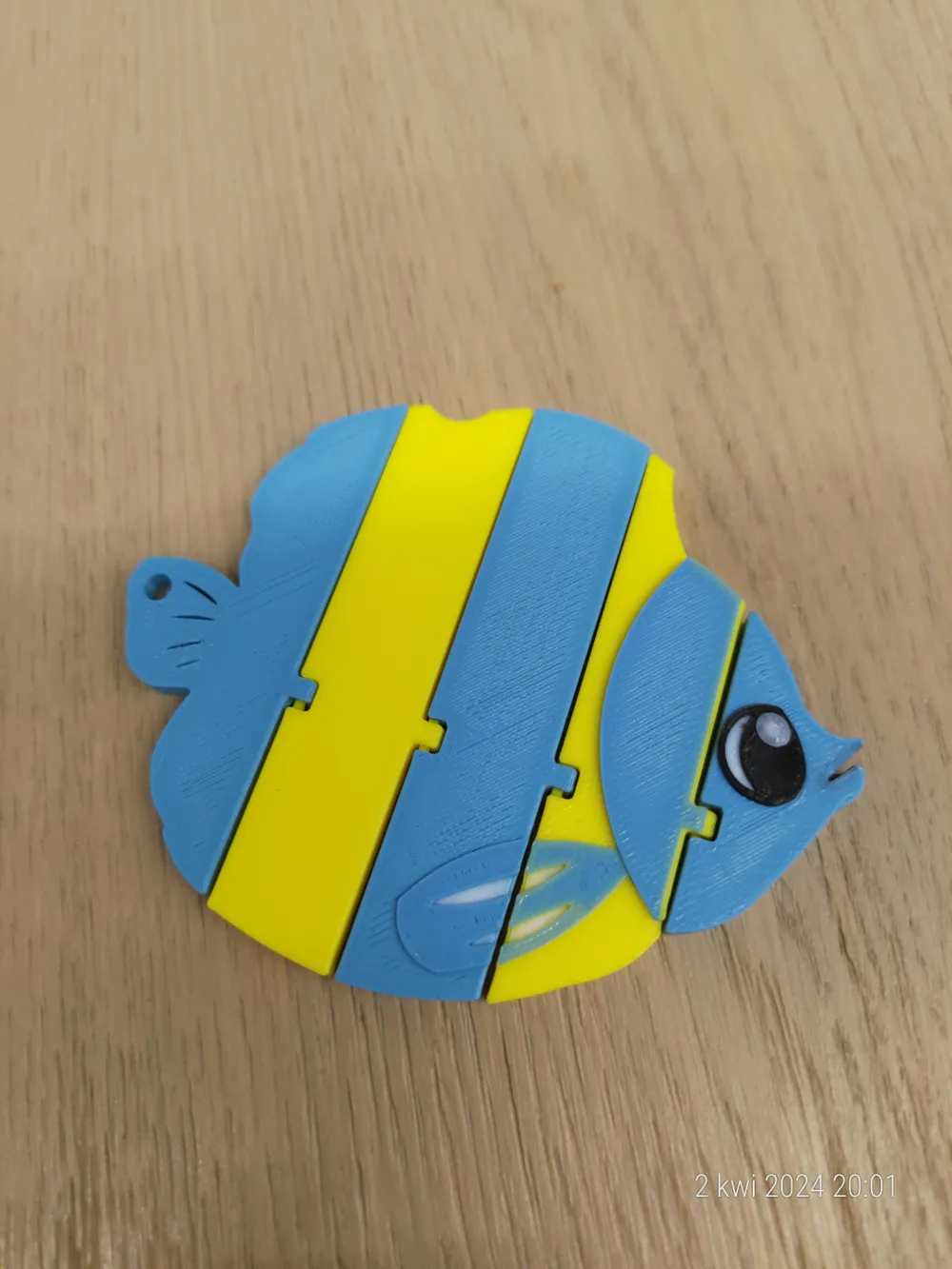 Fish moving key chain by bartolsm - MakerWorld