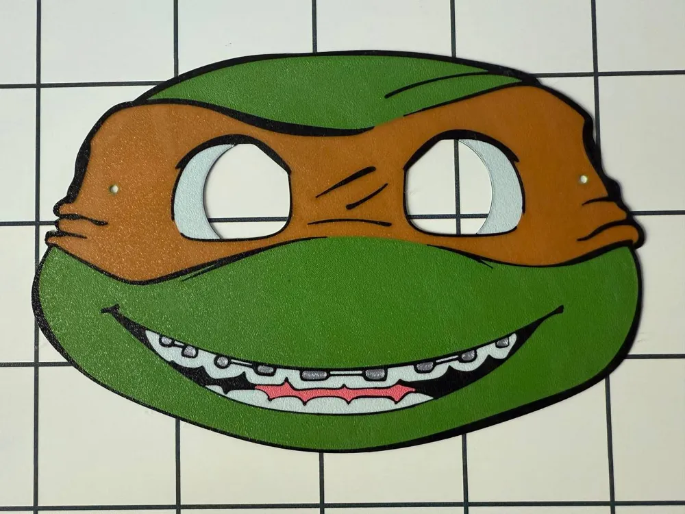 Teenage Mutant Ninja Turtles Masks by edrakko MakerWorld: Download Free ...