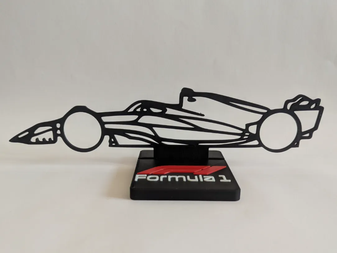 F1 Formula1 silhouette by Dava MakerWorld: Download Free 3D Models