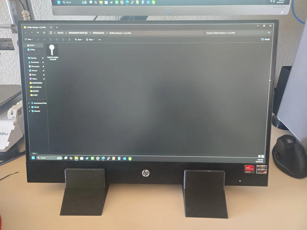 HP All-IN-ONE Computer Stand - Free 3D Print Model - MakerWorld