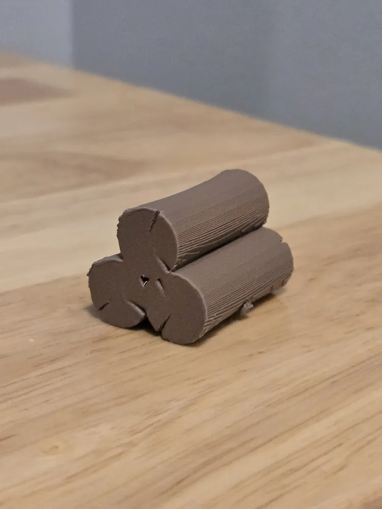 Dummy 13 stack of wood by Golden 3D MakerWorld: Download Free 3D Models