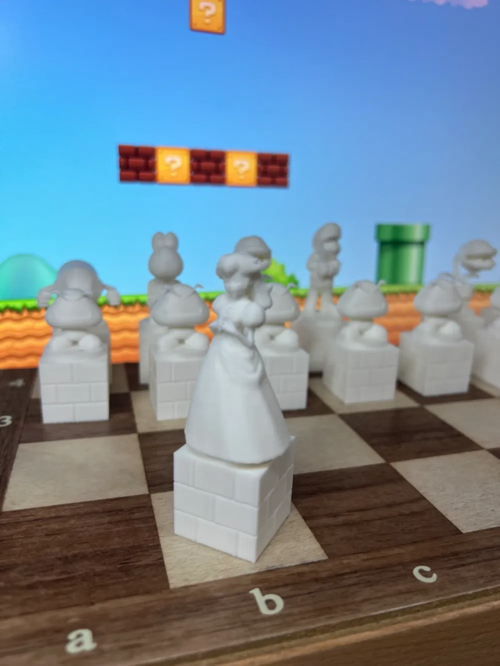 Princess Peach / Super Mario / Chess Piece Remixed by Tobi MakerWorld ...