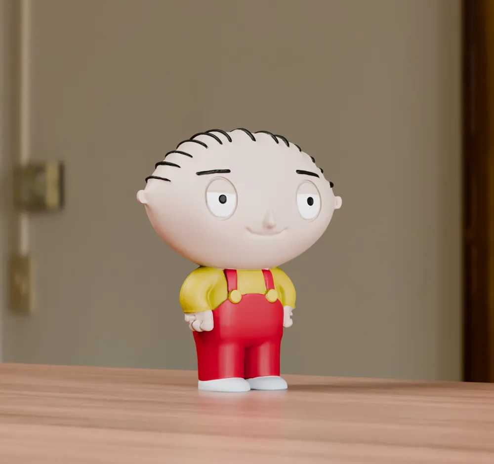 Stewie Griffin (Family Guy) by Budahazi_Design MakerWorld: Download ...