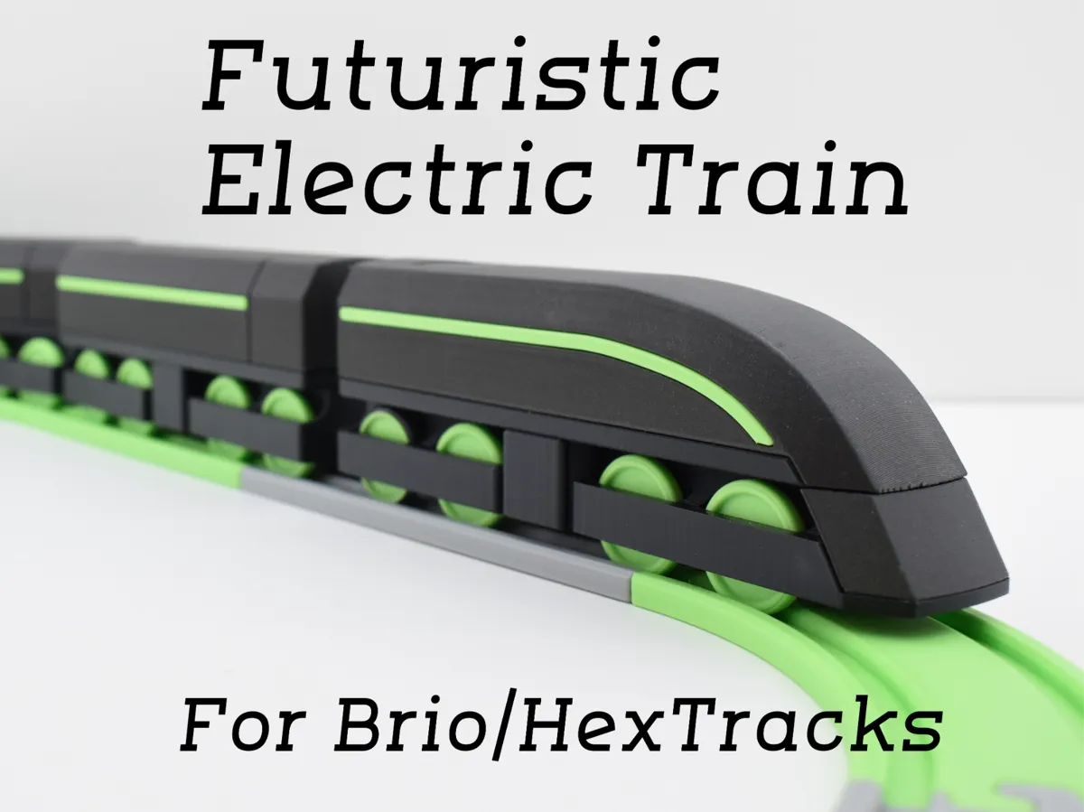Brio Electric Train - Free 3D Print Model - MakerWorld