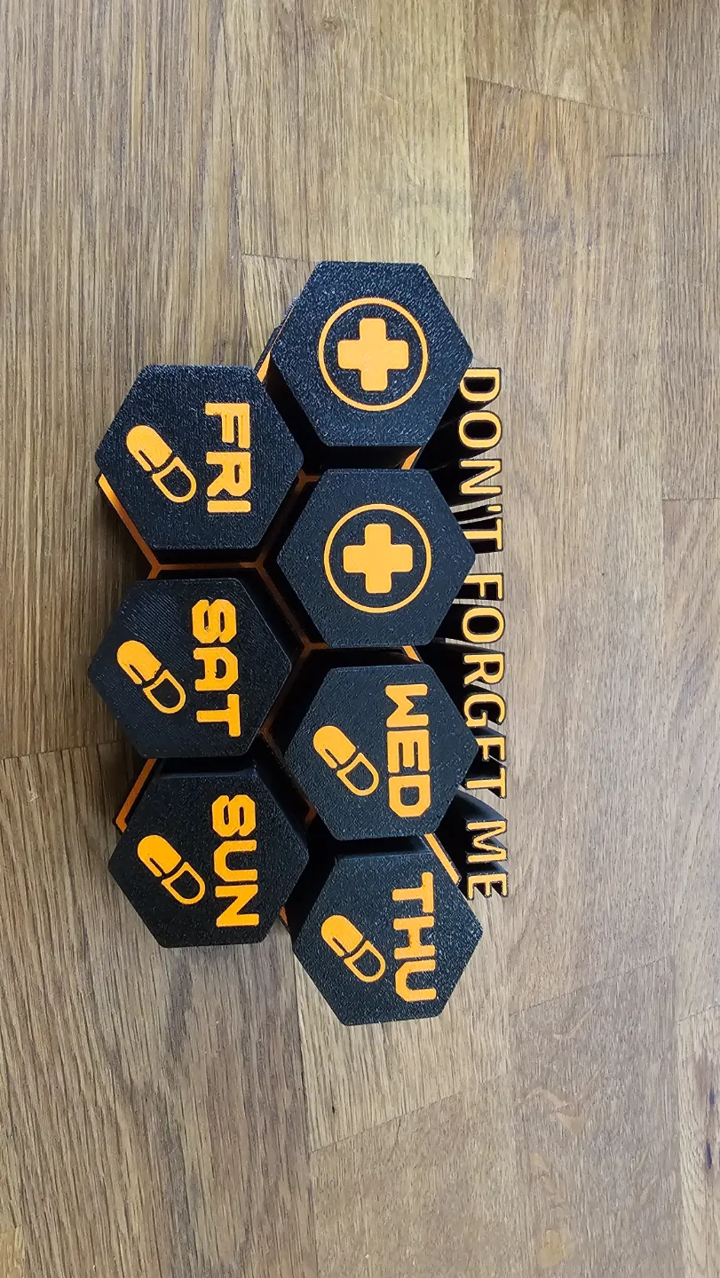 PILLBOX 2024 with MAGNETS by The Big Greek MakerWorld: Download Free 3D Models