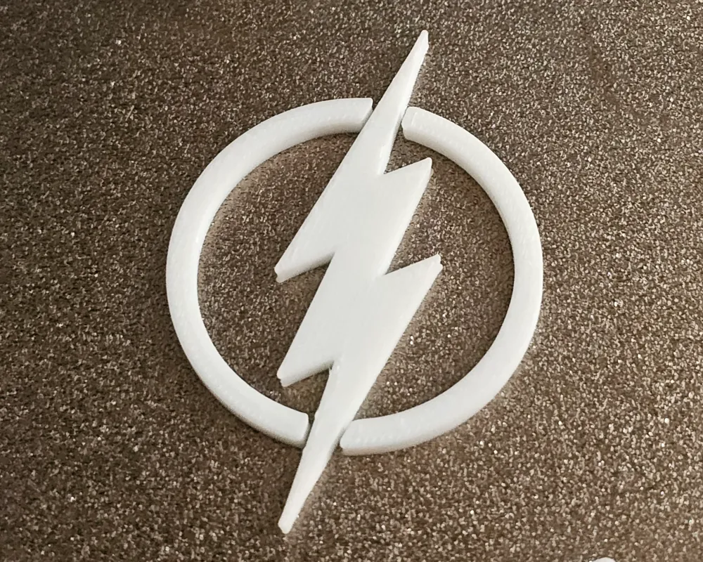 The Flash DC Comics Logo by Solewave - MakerWorld