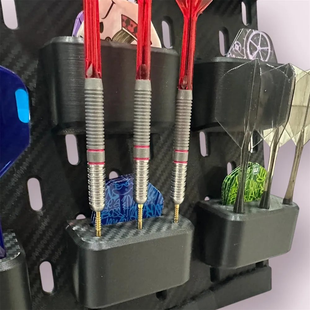 Darts display stand Pegboard Dart stand Skadis by TDH 3DP - MakerWorld