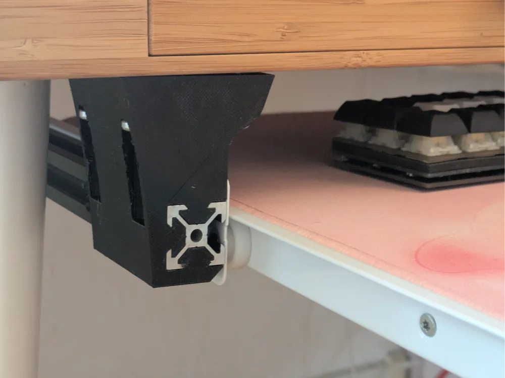 Under desk brackets for drawer slides - Free 3D Print Model - MakerWorld
