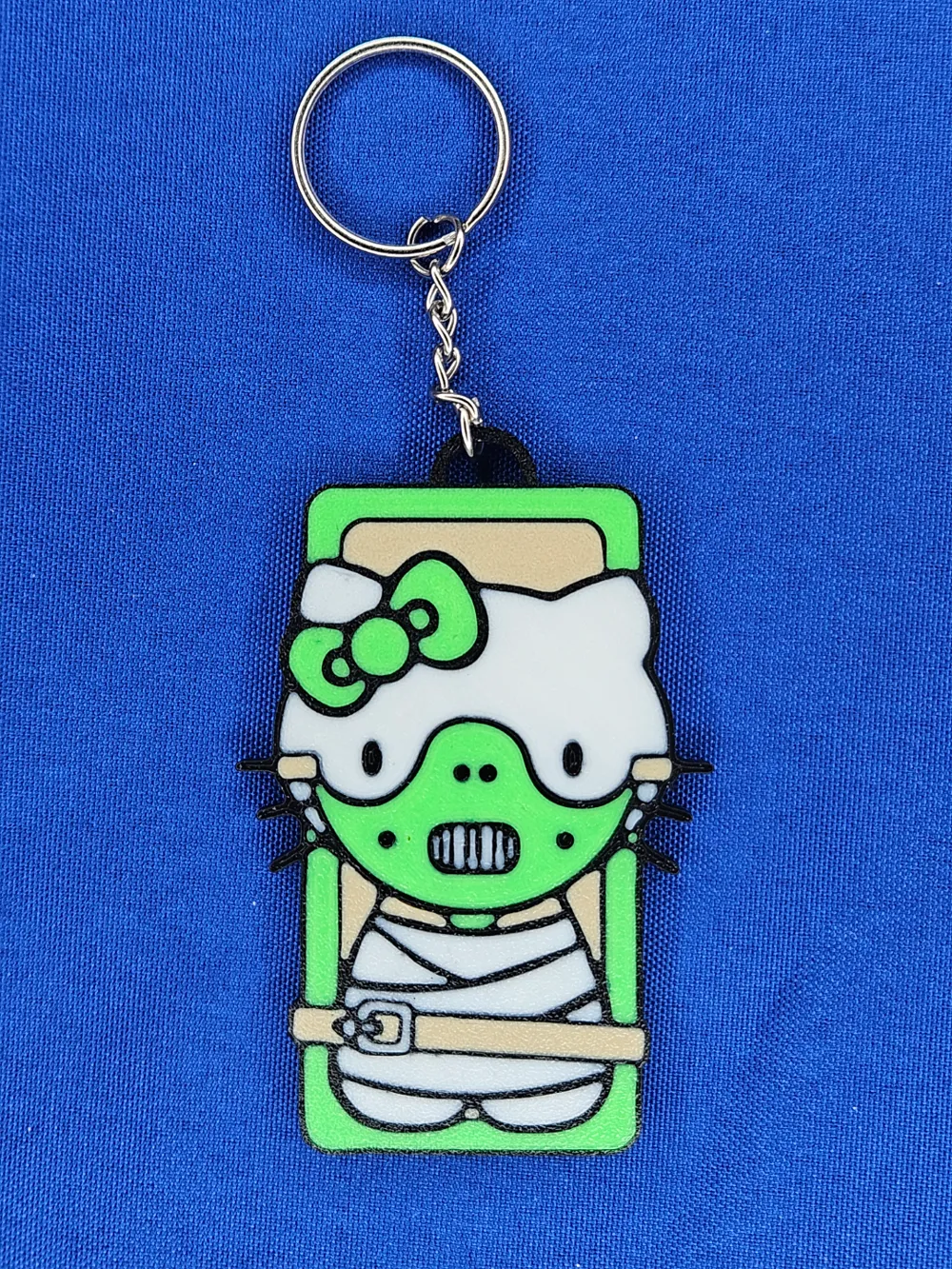 Hello Kitty Hannibal Lecter Keychain by NoProblem - MakerWorld