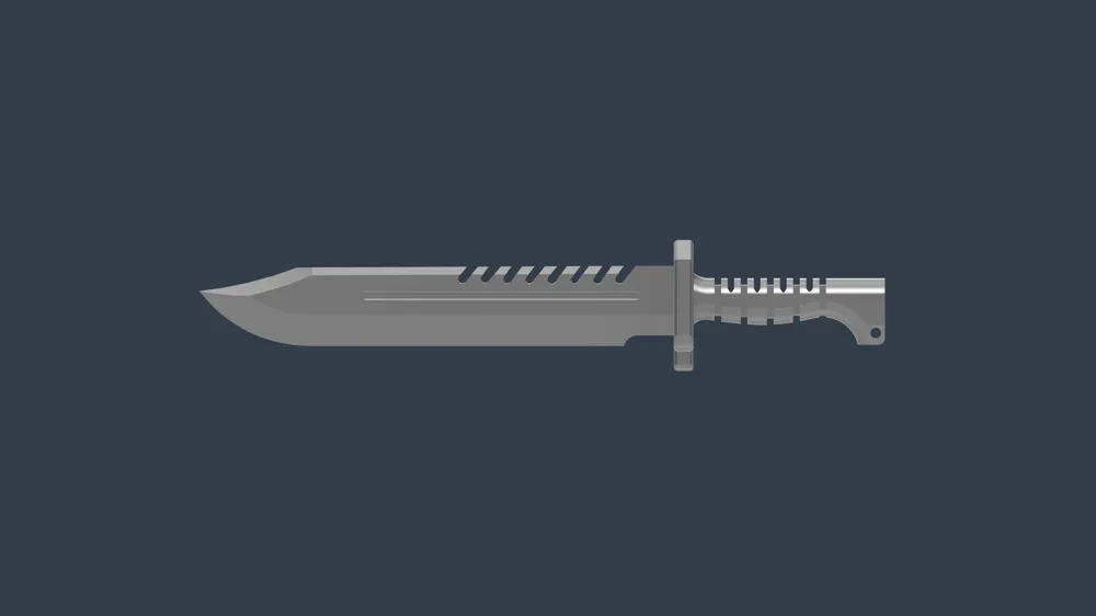 Space Marine Knife - Free 3D Print Model - MakerWorld