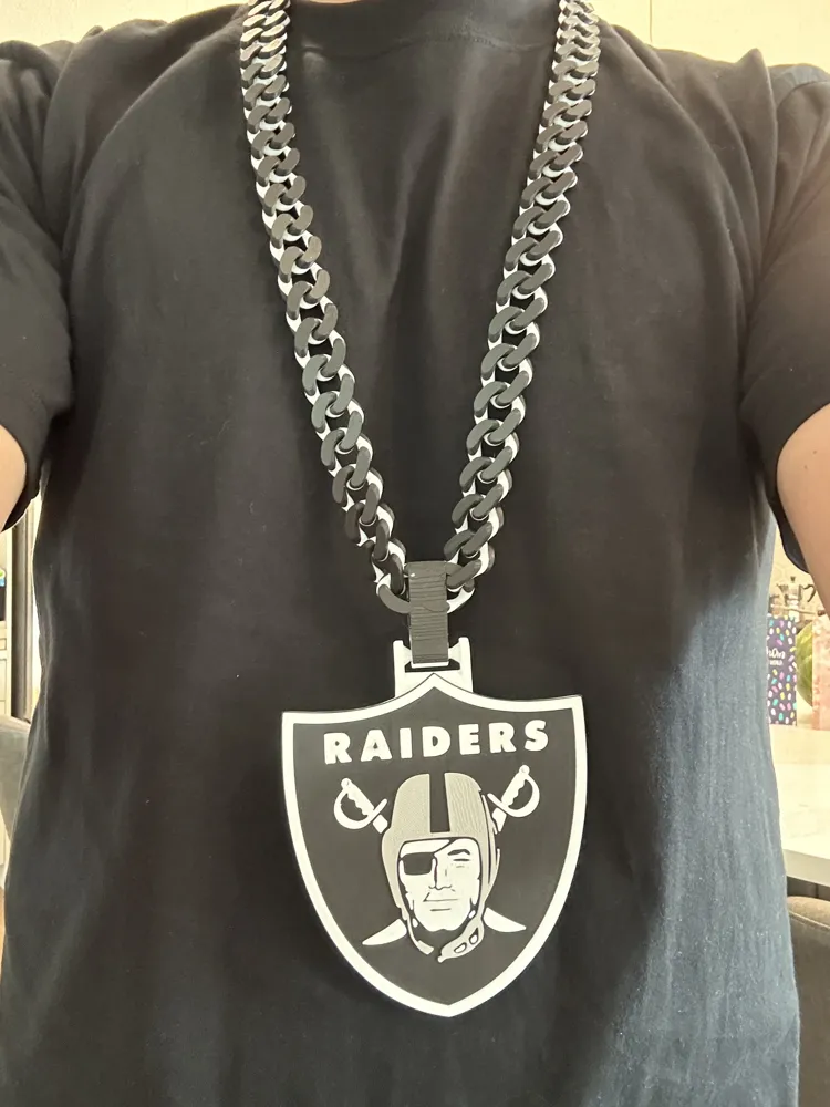 Las Vegas Raiders Chain by Sgambaro MakerWorld: Download Free 3D Models