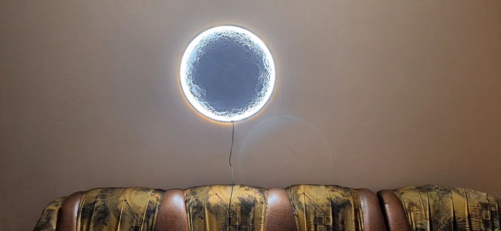 Wall Moon Led Lamp by RCalin MakerWorld: Download Free 3D Models