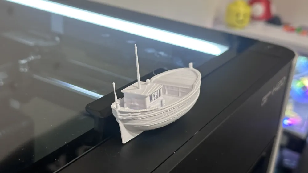 tug boat benchy test - Free 3D Print Model - MakerWorld