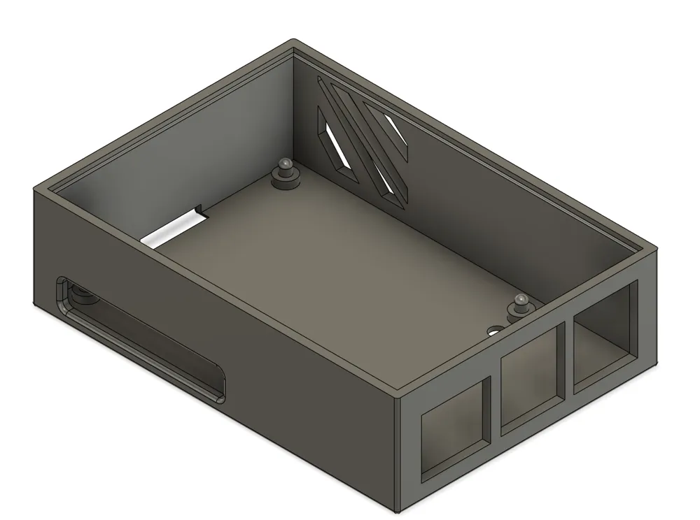 Raspberry Pi 5 case by seahawk137 MakerWorld: Download Free 3D Models