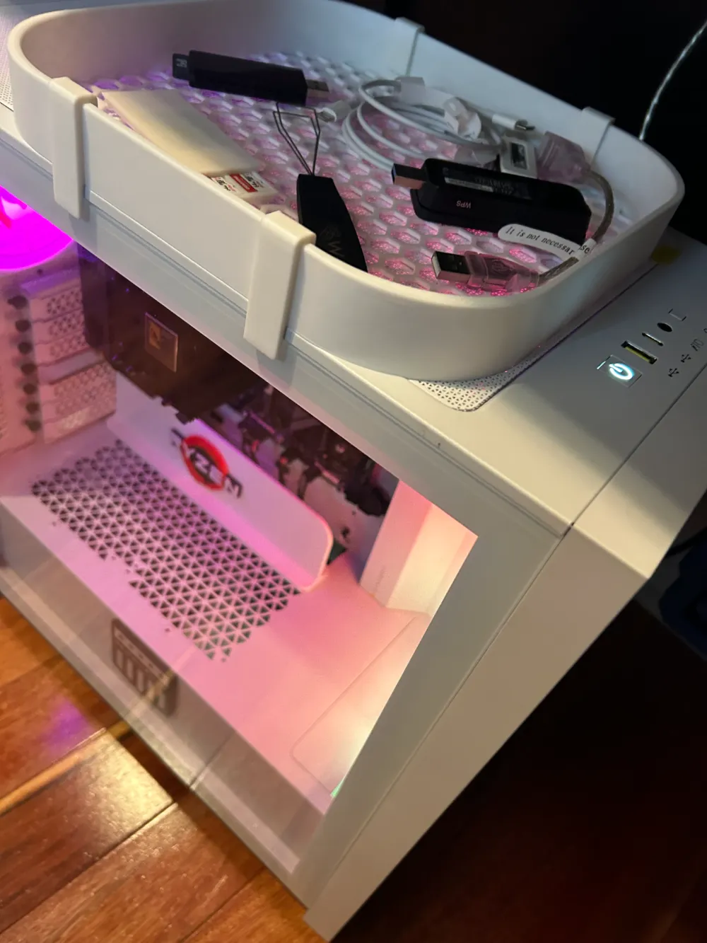 Corsair 4000D top tray by Throttle X design - MakerWorld