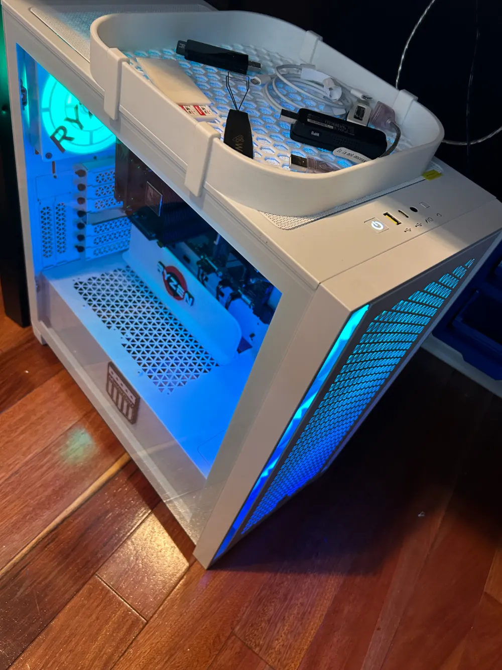 Corsair 4000D top tray by Throttle X design - MakerWorld