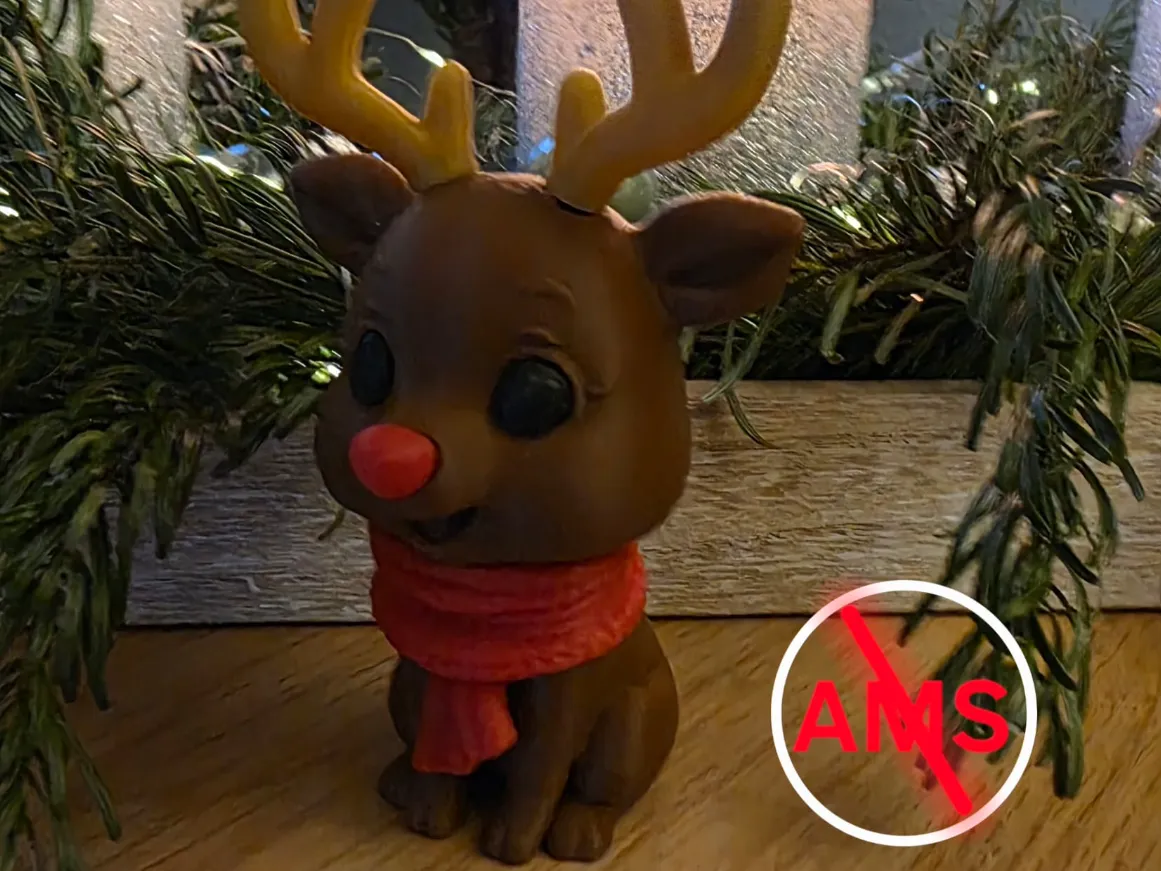 Rudolph Reindeer Multi-part by DerGefallene MakerWorld: Download Free ...