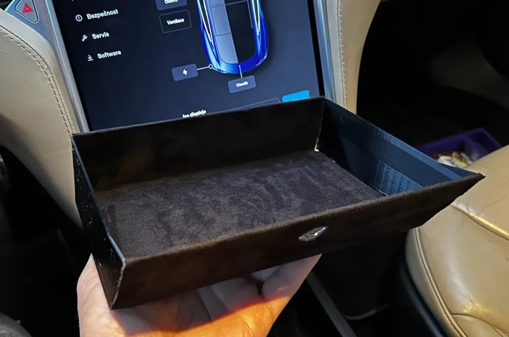 Tesla model S drawer by saynsaya - MakerWorld