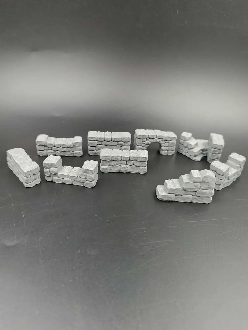 Stone Walls for RPG, D&D, Tabletop Terrain - Free 3D Print Model ...