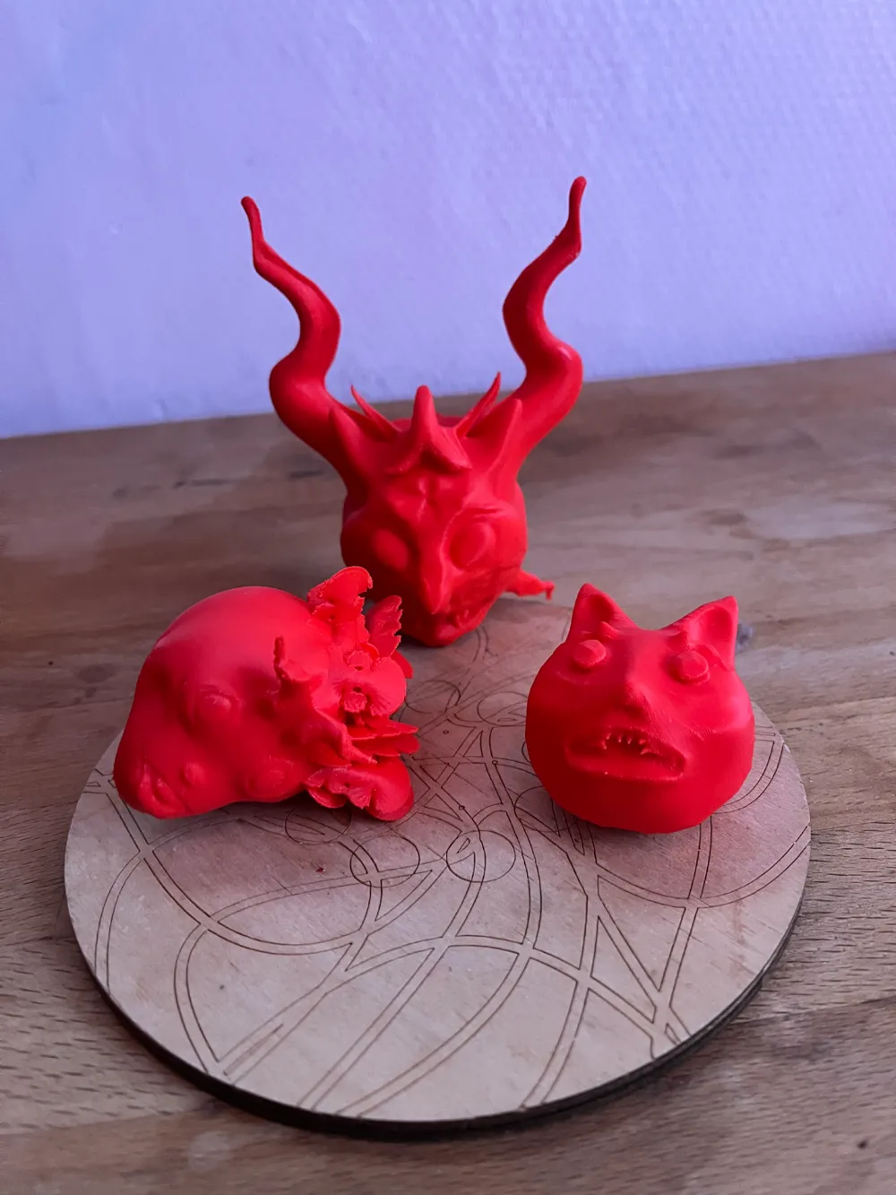 Cursed flowery alien head by txtrprn - MakerWorld