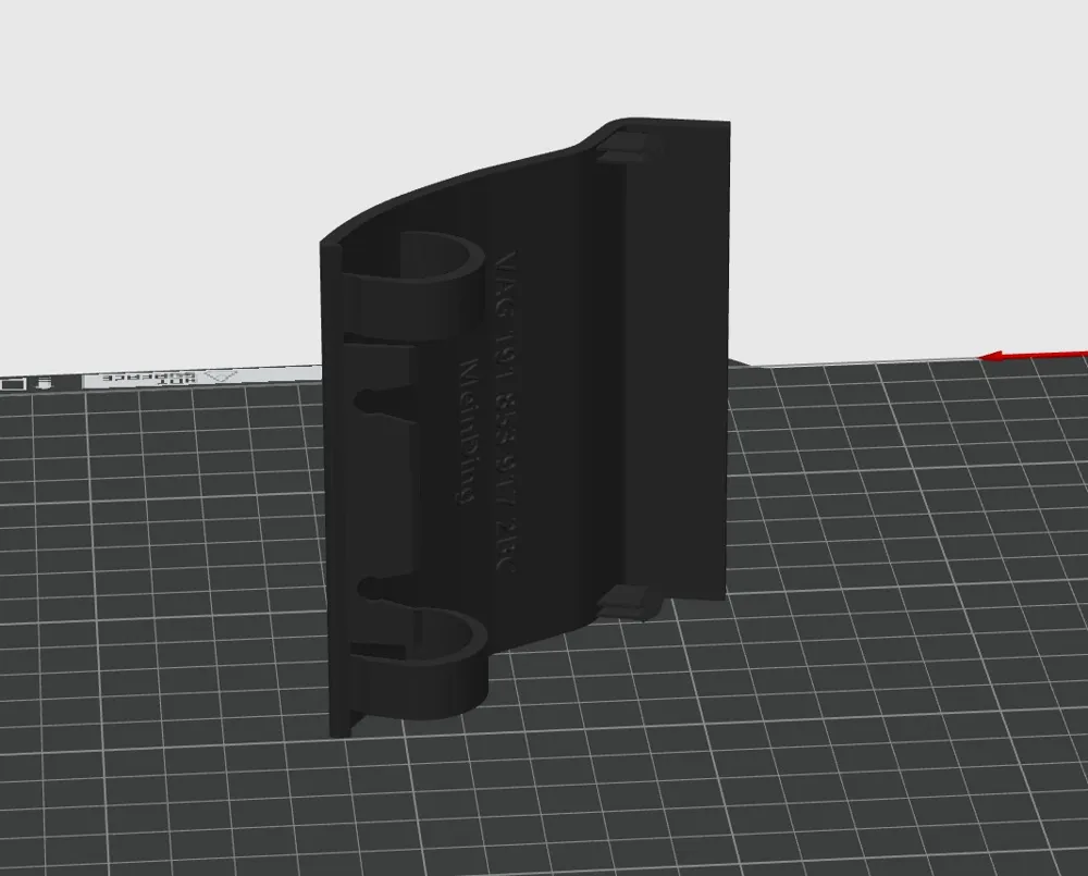 Cover Sill Extension, Golf 2 GTI - Free 3D Print Model - MakerWorld
