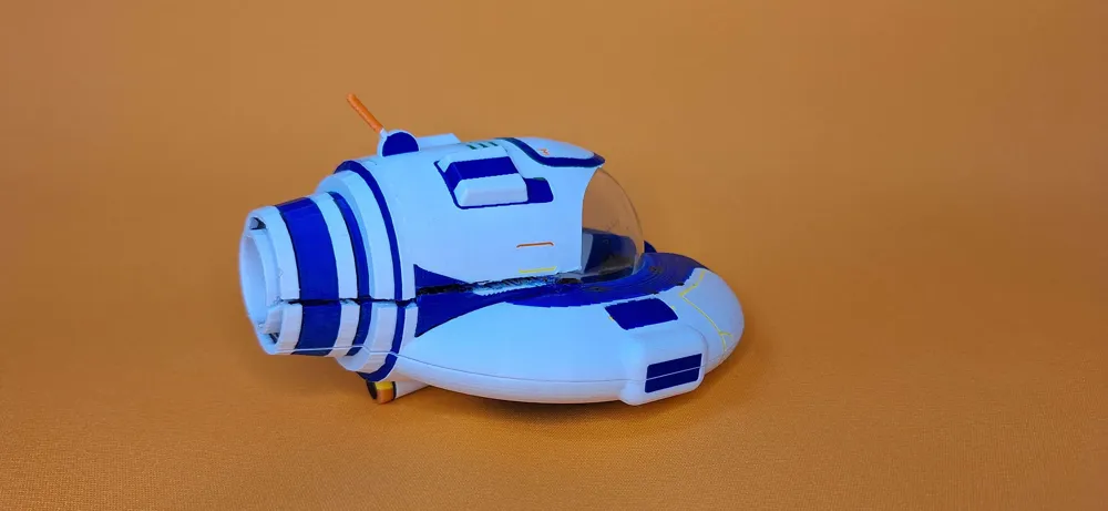 Seamoth (From Subnautica) - Free 3D Print Model - MakerWorld
