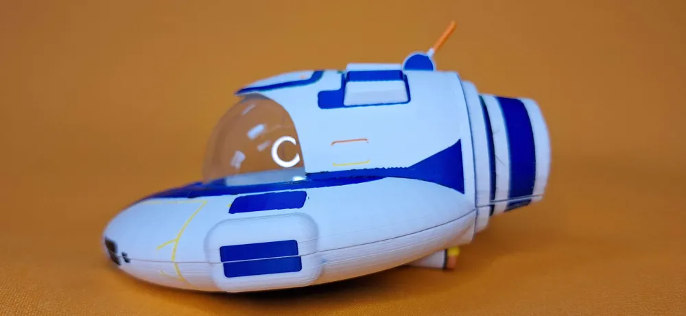 Seamoth (From Subnautica) - Free 3D Print Model - MakerWorld