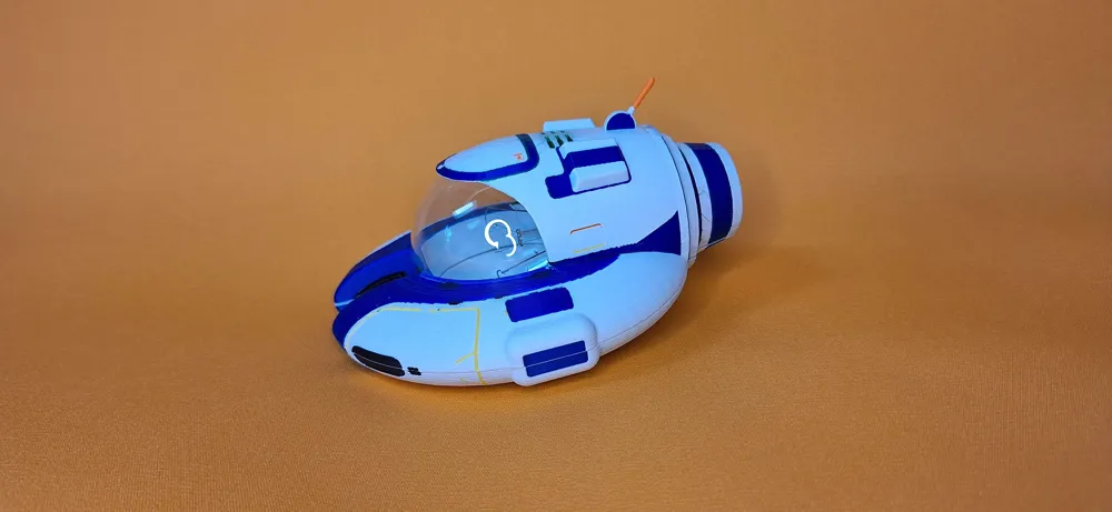 Seamoth (From Subnautica) - Free 3D Print Model - MakerWorld