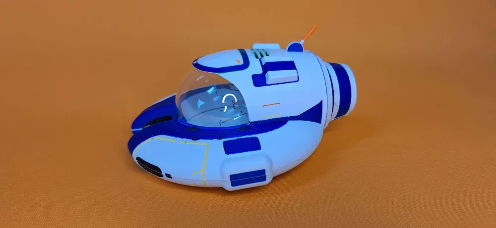 Seamoth (From Subnautica) - Free 3D Print Model - MakerWorld