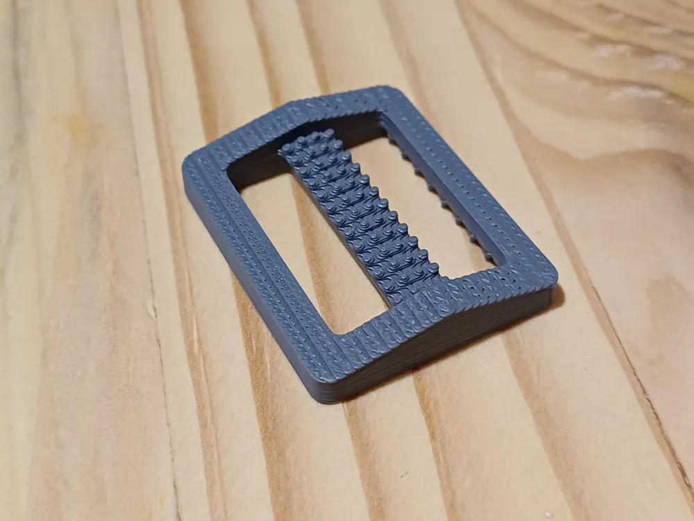Strap Adjuster Buckle 25mm - Free 3D Print Model - MakerWorld