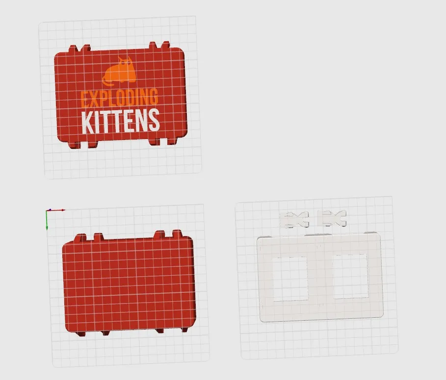 Exploding Kittens game box - double deck Remixed by Cosmin.solo ...