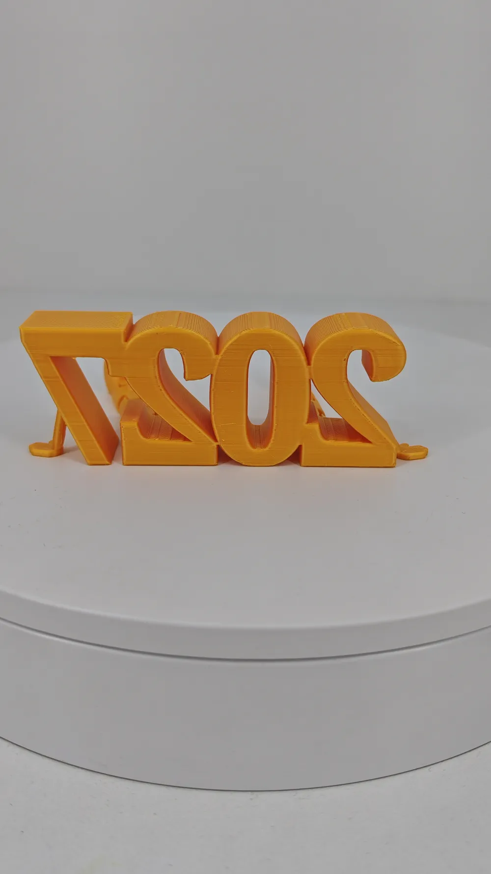 2027 Buddy Display – Fun Hanging Year Decoration - Free 3D Print Model ...