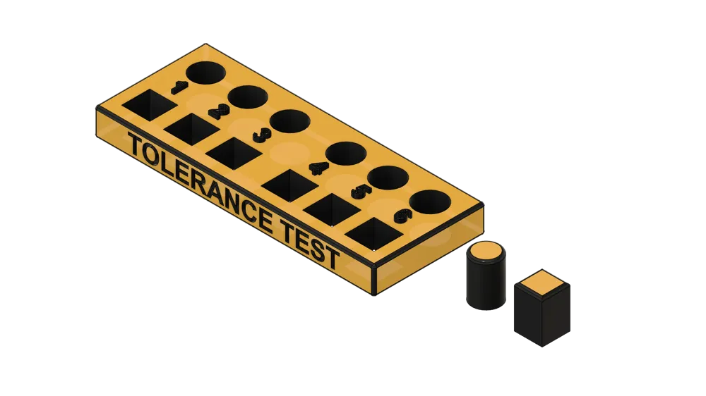 Tollerance Test by Upcrid - MakerWorld