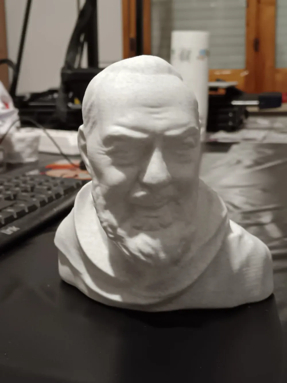 Padre Pio of Pietrelcina 3D Model - Detailed Bust by PS3D CREATIVE ...