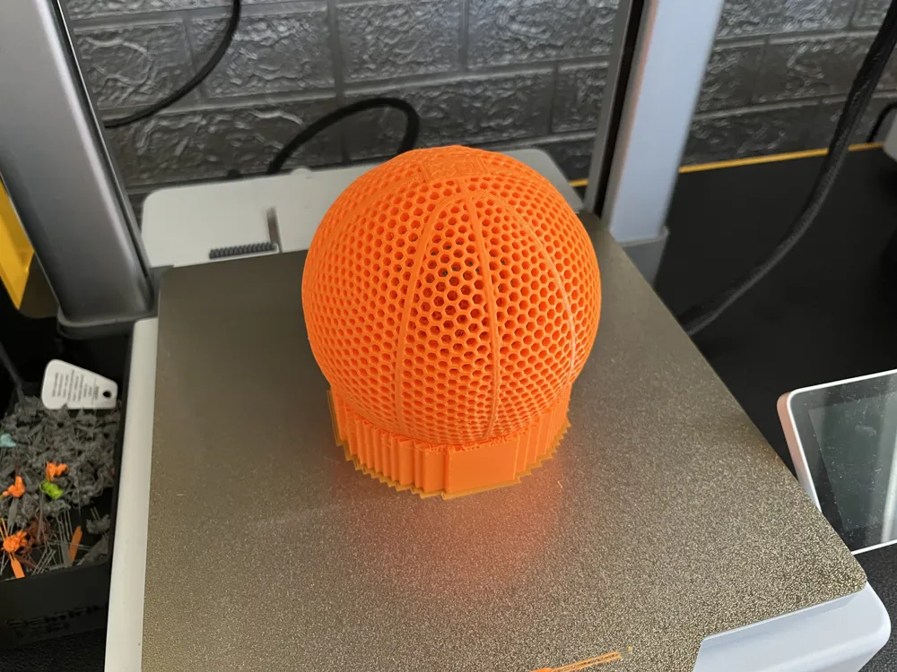 Mini Airless Basketball - Free 3D Print Model - MakerWorld