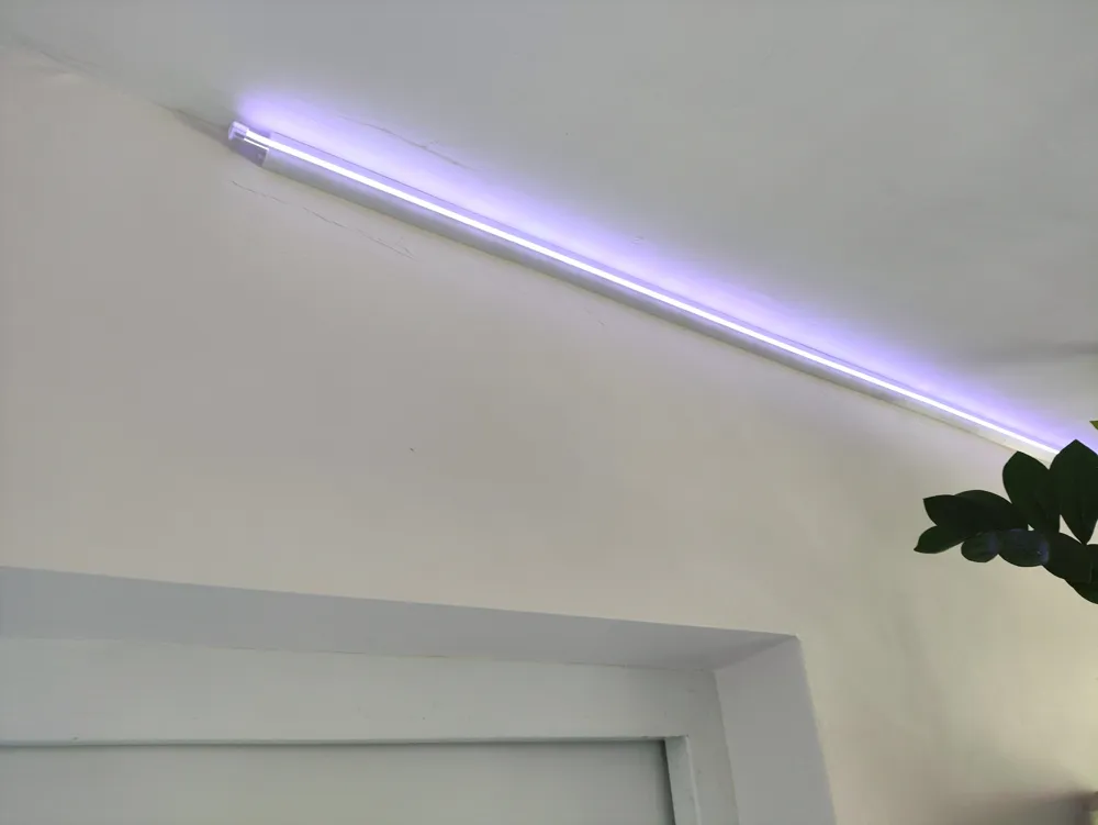 Ceiling angle holder for RGB LED "neon" strips by ChuckC - MakerWorld