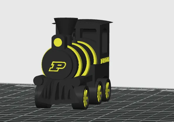 Purdue Train V.1 Remixed by Who Dey Prints - MakerWorld