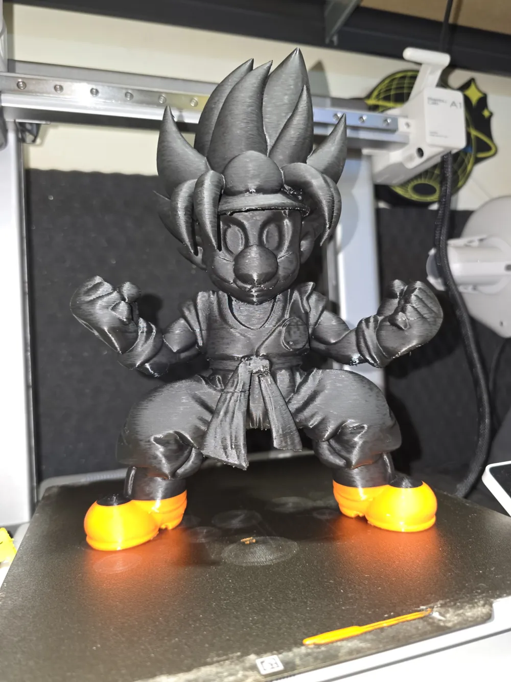 SUPER MARIO GOKU SAIYAJIN by 3DREAM LAB MakerWorld: Download Free 3D Models