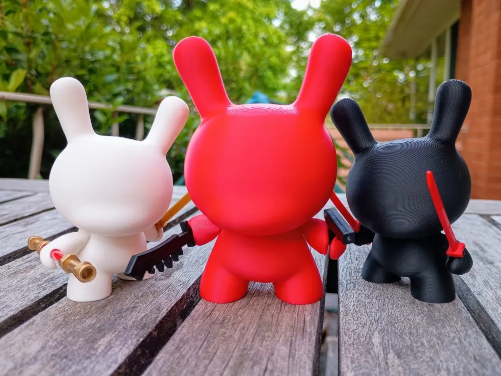 Bunny Art toy - Dunny by The Parabol Ink MakerWorld: Download Free 3D ...