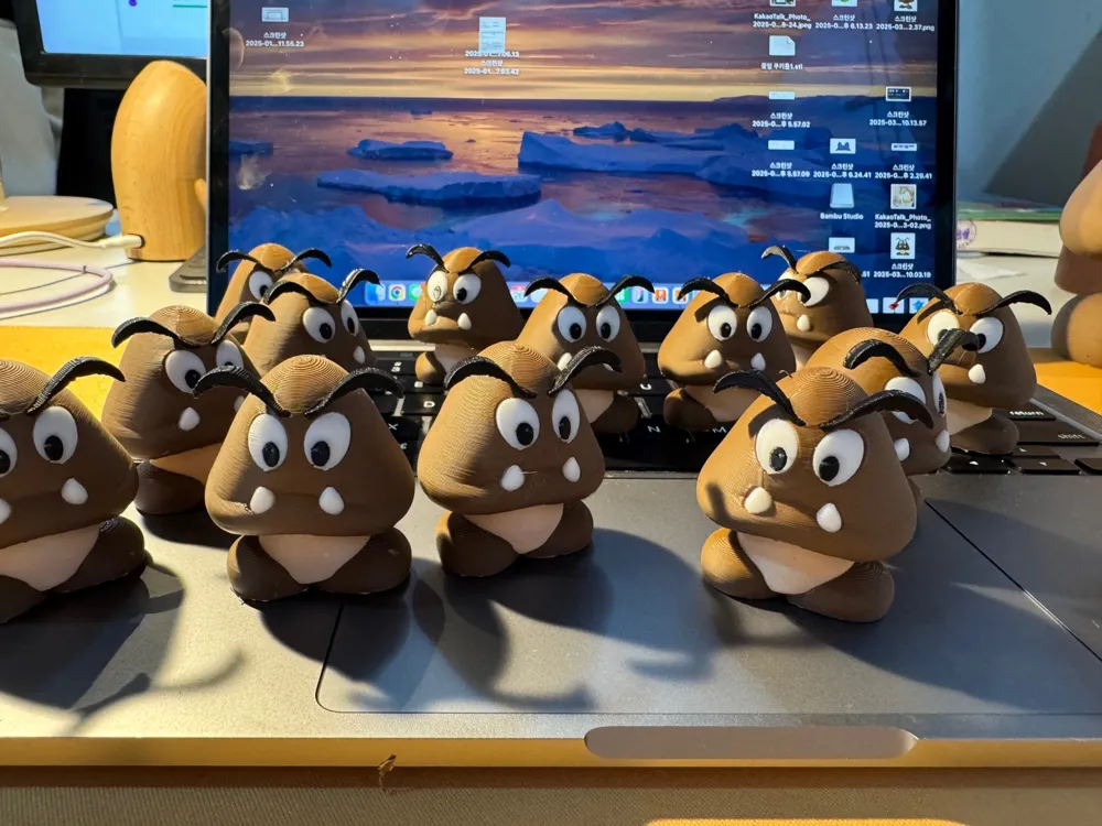 Goomba Mini Figure by minju jin MakerWorld: Download Free 3D Models