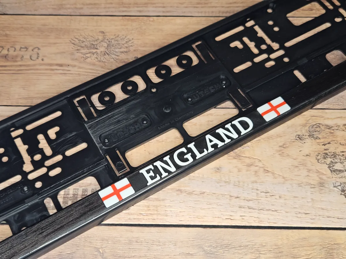 England Licence Plate Decoration - Free 3D Print Model - MakerWorld