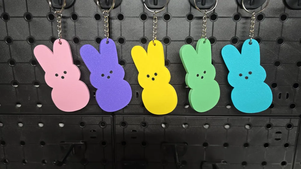 Peeps Keychain by Tothemax87 - MakerWorld