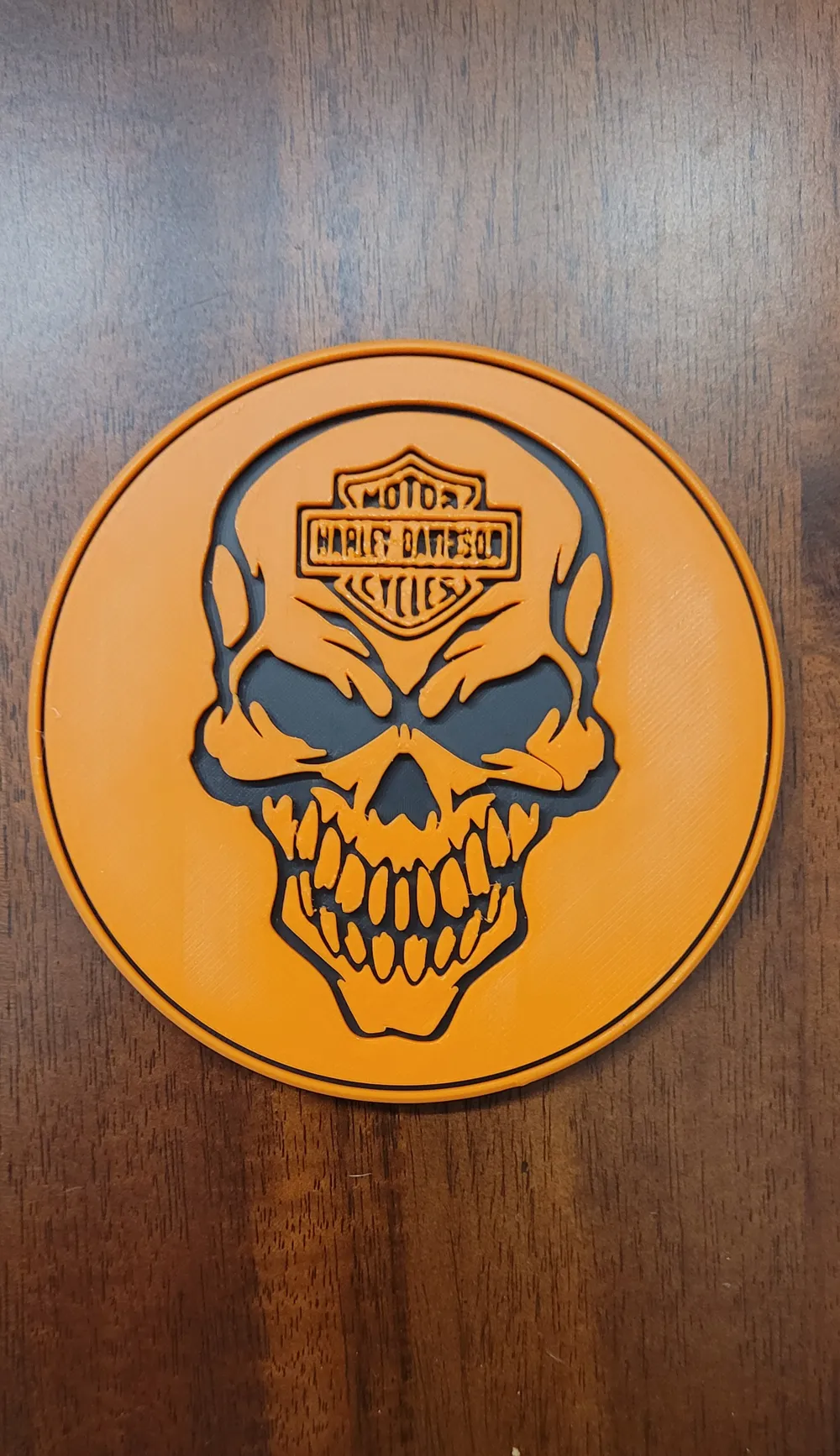 Harley-Davidson Inspired Coaster Set - Free 3D Print Model - MakerWorld