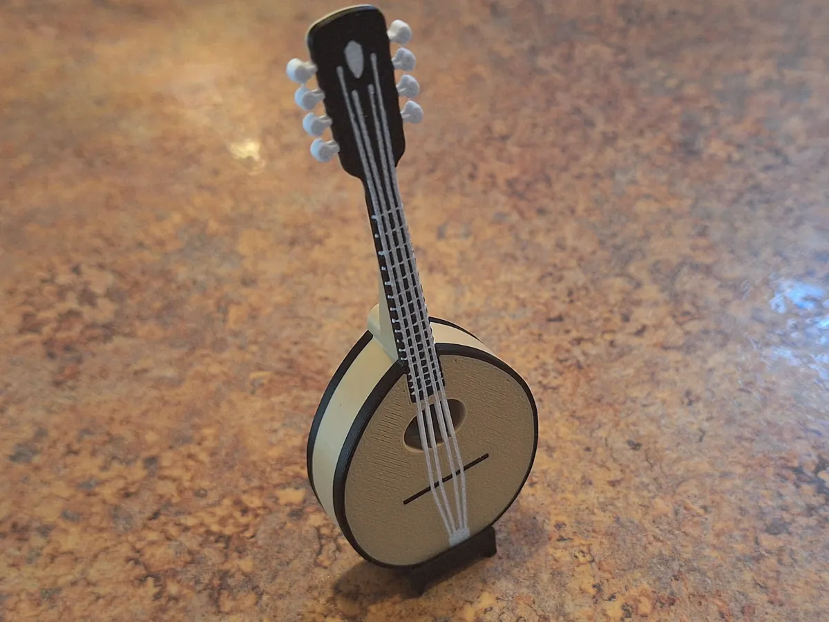 Mandolin-AN Style - Free 3D Print Model - MakerWorld