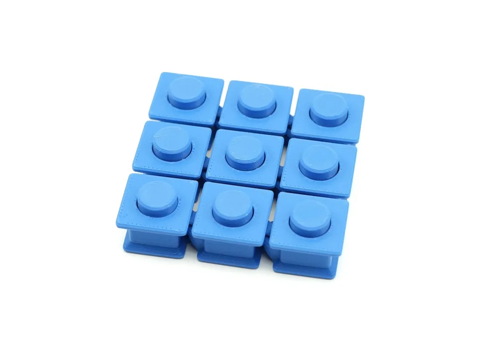 Flexi Bubble Pop Fidget Toy - Free 3D Print Model - MakerWorld