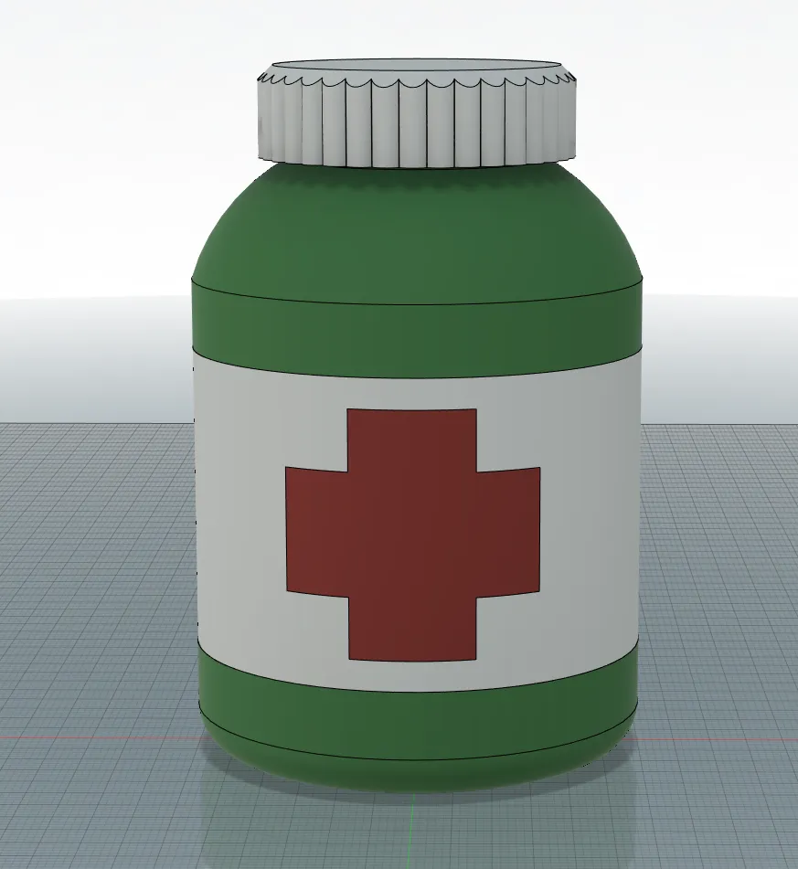 TF2 Pill bottle by Madtrap - MakerWorld