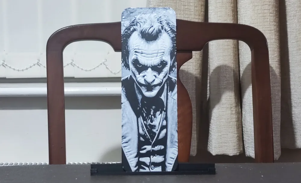 The Joker Bookmark - 2 Color by BoDad MakerWorld: Download Free 3D Models