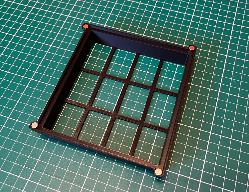 HEPA filter case for chamber fan exhaust P1S/X1C by uniko92 - MakerWorld