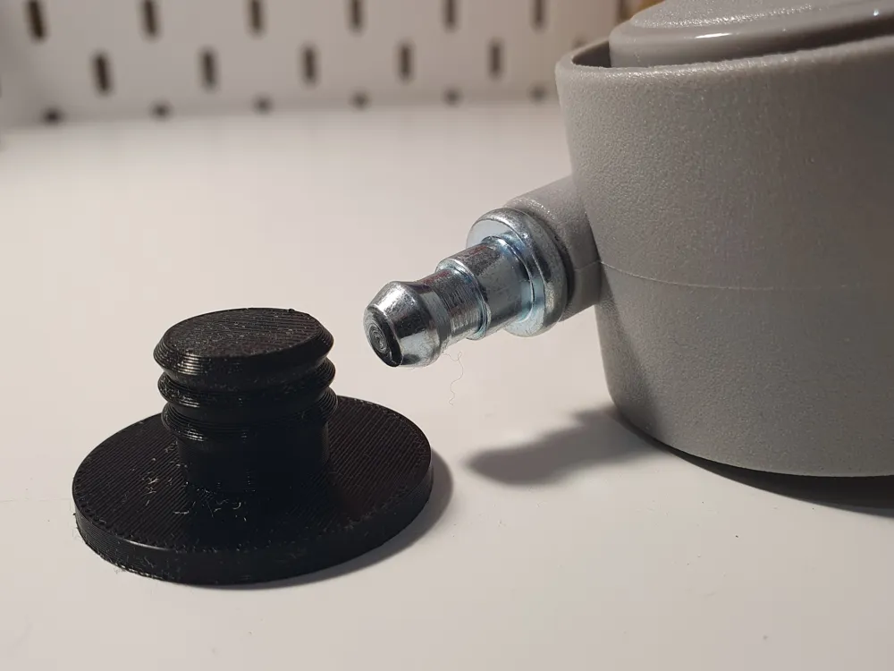 IKEA SLÄKT castor pin socket by Northsider MakerWorld: Download Free 3D ...